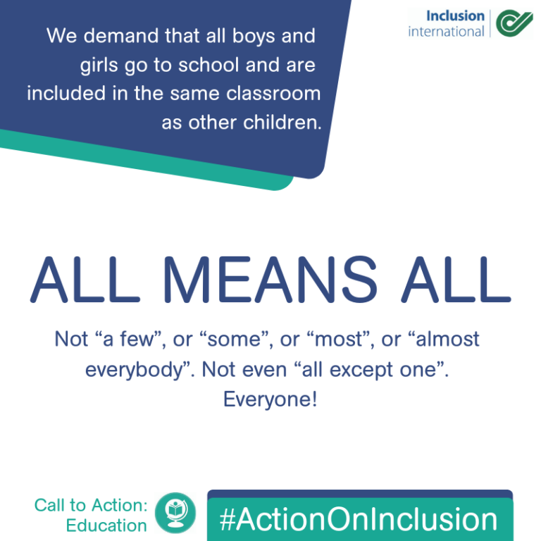 All students belong in the classroom - Inclusion BC