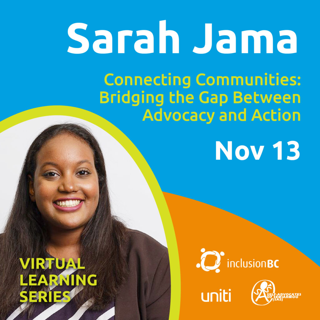 Sarah Jama - Blog - Inclusion BC