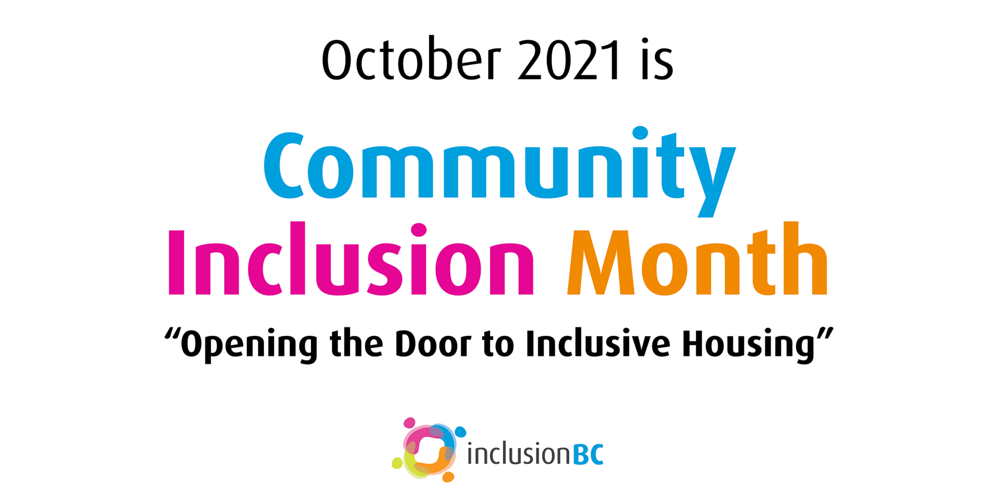 Community Inclusion Month 2021 - Blog - Inclusion BC